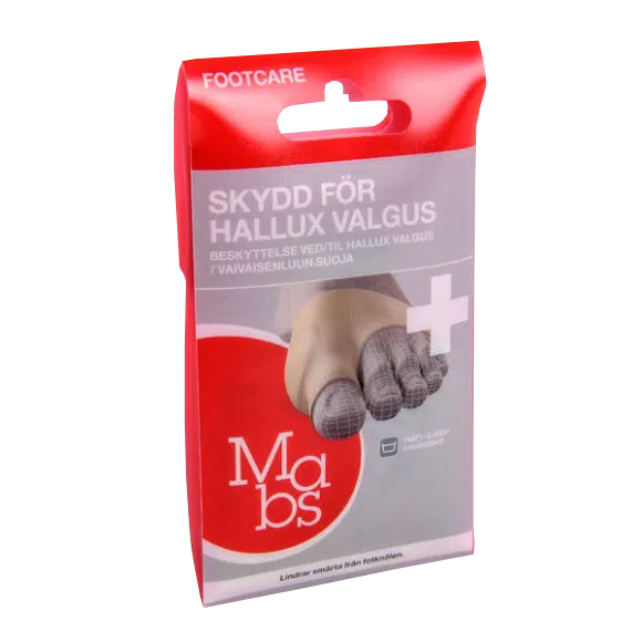 Mabs beskyttelse ved hallux valgus - Mabs